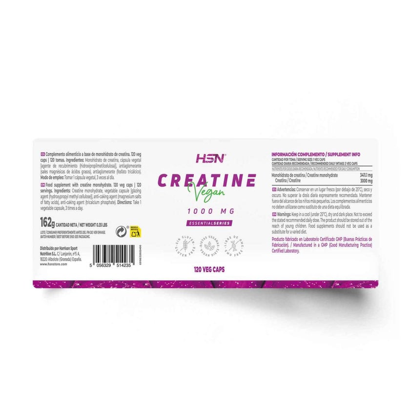 CREATIN MONOHYDRAT (1000 mg CREATIN) - 120 veg caps 120 St online ...