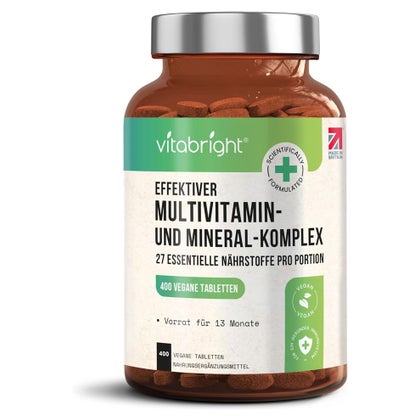 VitaBright Multivitamin und Mineralien 400 St online kaufen | DocMorris