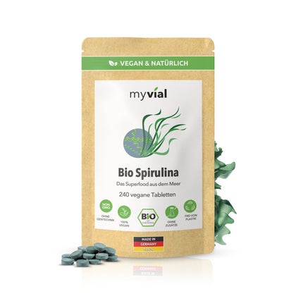 myvial® Bio Spirulina 240 Tabletten Presslinge vegan 240 St online ...