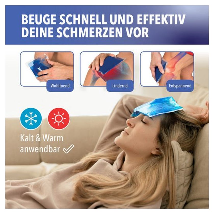 IEA Medical 3x Kalt Warm Kompresse 12x20 & Eisbeutel Set 5 St online ...