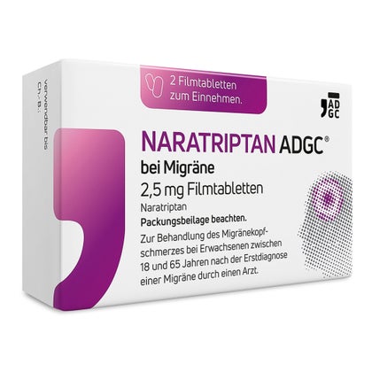 NARATRIPTAN ADGC 2 St online kaufen | DocMorris