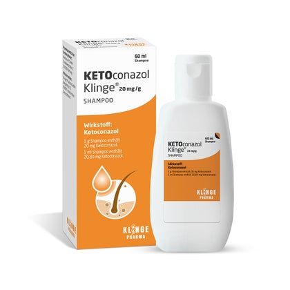KETOconazol Klinge 20 mg/g Shampoo 60 ml online kaufen | DocMorris