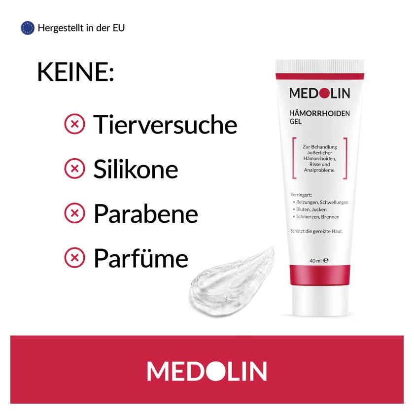 Medolin® Hämorrhoiden Gel - Hämorrhoiden Salbe 40 ml online kaufen ...