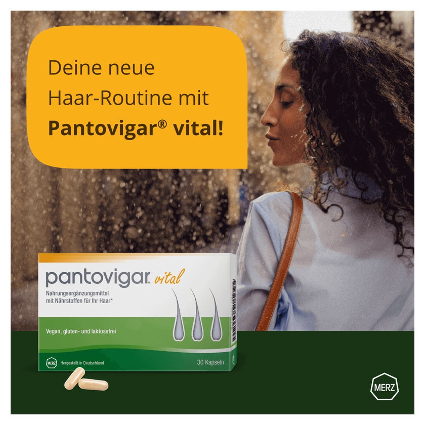 Pantovigar Vital Kapseln Mit Nährstoffen Für Haare 180 St online kaufen ...