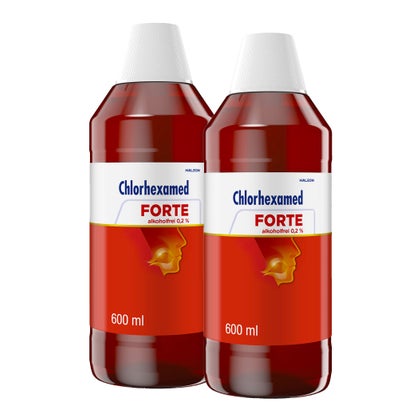 Chlorhexamed FORTE alkoholfrei 0 2 % 2X600 ml online kaufen | DocMorris