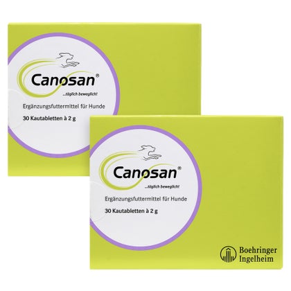 CANOSAN Kautabletten Hund 2X30 St online kaufen | DocMorris