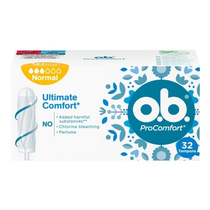 O.B.ProComfort Ultimate Normal Komfort Tampons 1 op.-32pcs online ...