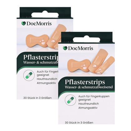 DocMorris Pflasterstrips Duo 2X30 St online kaufen | DocMorris