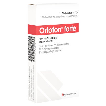 Ortoton Forte 1500 mg Filmtabletten 12 St mit E-Rezept kaufen | DocMorris