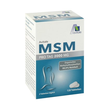 MSM 2000 mg Tabletten 120 St online kaufen | DocMorris