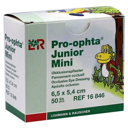 Pro-ophta Junior mini Okklusionspflaster 50 St online kaufen | DocMorris