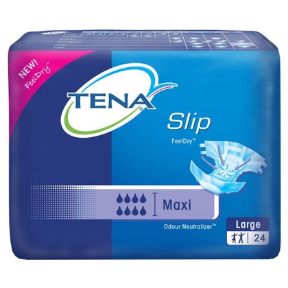 TENA Slip Maxi Gr. L All-in-One Inkontinenzprodukt, 24 Stück 24 St online kaufen | DocMorris