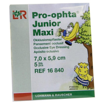 Pro-ophta Junior maxi Okklusionspflaster 5 St online kaufen | DocMorris