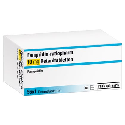 FAMPRIDIN-ratiopharm 10 mg Retardtabletten 4X14 St mit E-Rezept kaufen ...