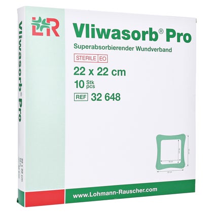 Vliwasorb Pro Superabsorb.komp.steril 22 10 St online kaufen | DocMorris