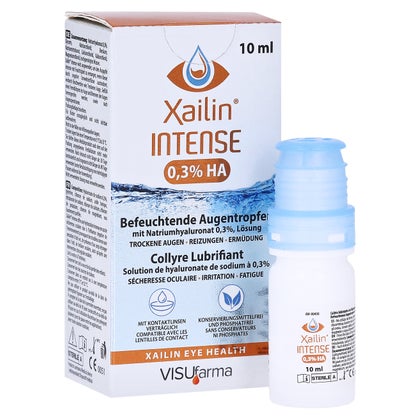 Xailin Intense 0,3% HA Augentropfen 10 ml, 10 ml online kaufen | DocMorris