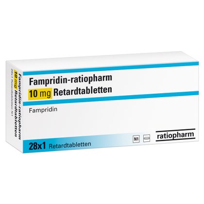 FAMPRIDIN-ratiopharm 10 mg Retardtabletten 2X14 St mit E-Rezept kaufen ...