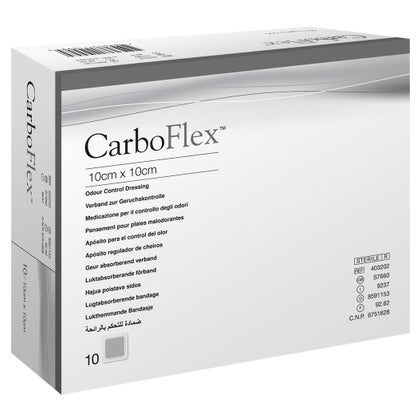 Carboflex 10x10 cm Verband 10 St online kaufen | DocMorris