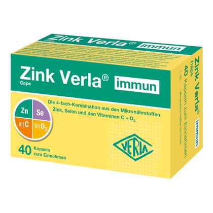 Zink Verla immun Caps 40 St online kaufen | DocMorris