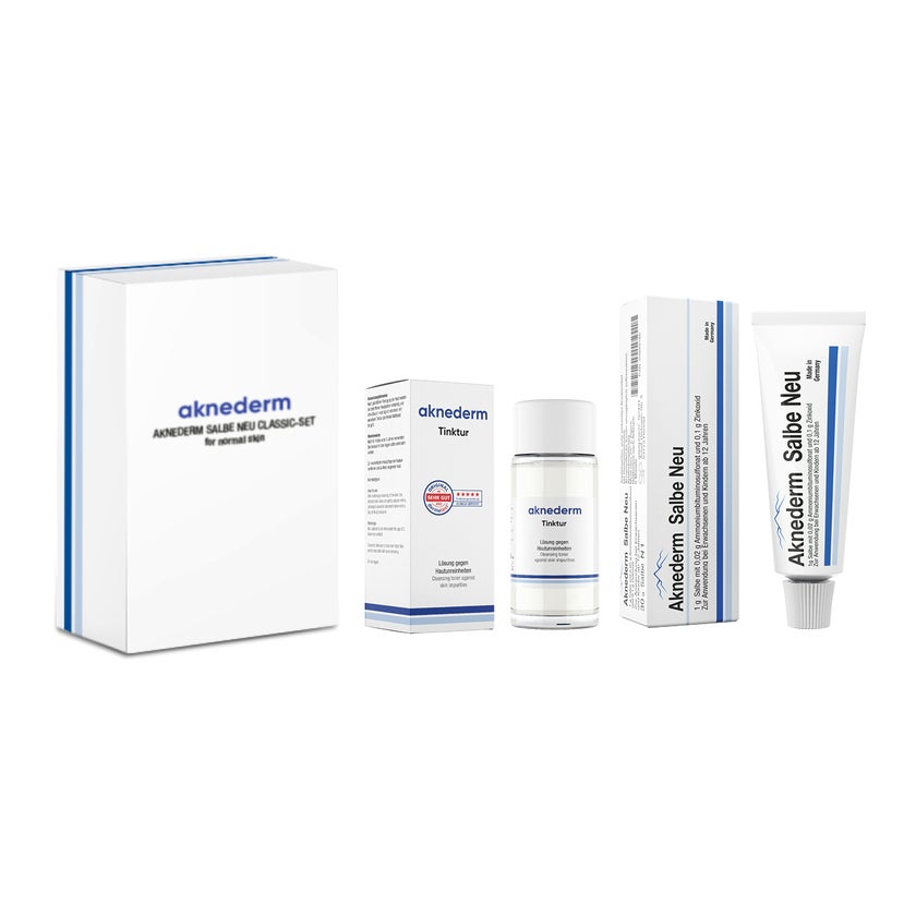 Aknederm Salbe Neu Classic-Set Salbe+Tin 1 P online kaufen | DocMorris