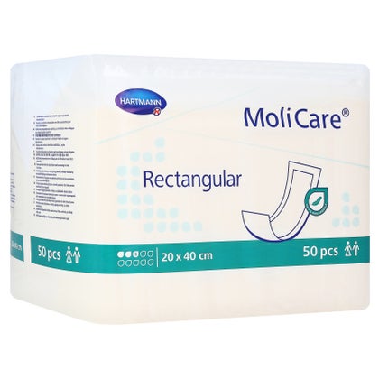 MoliCare Rectangular 3 Tropfen 20 x 40 cm 50 St online kaufen | DocMorris