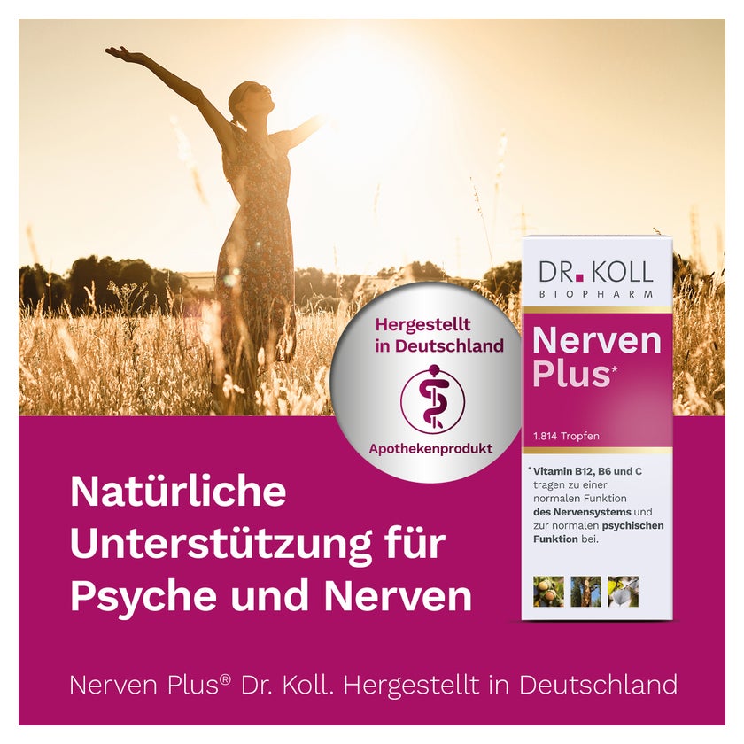 Nerven Plus Dr.Koll Gemmo Komplex Vitamin B12 & B6 Tropfen 50 ml online ...