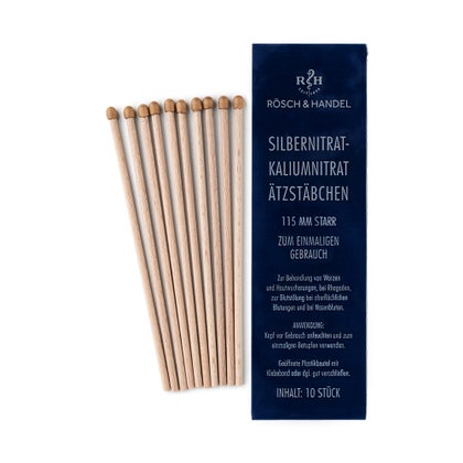 Silbernitrat-Kaliumnitrat-Ätzstäbchen 10x115mm starr 10 St online ...