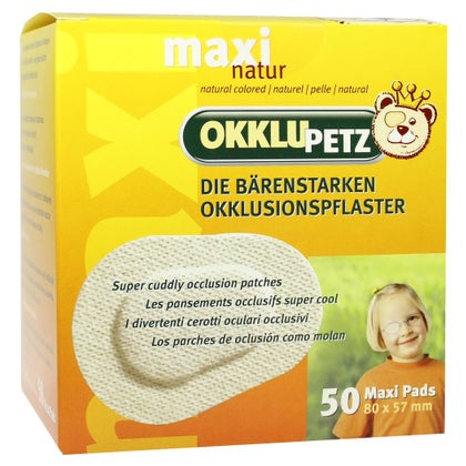 Okklupetz Okklusionspflaster maxi natur 50 St online kaufen | DocMorris