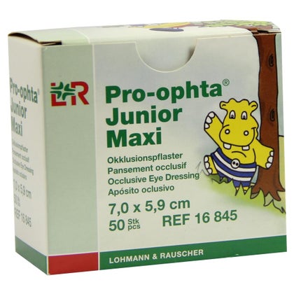 Pro-ophta Junior maxi Okklusionspflaster 50 St online kaufen | DocMorris