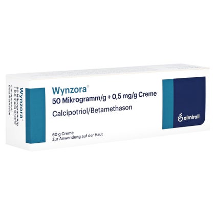 WYNZORA 50 Mikrogramm/g + 0,5 mg/g Creme 60 g mit E-Rezept kaufen ...