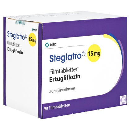 Steglatro 15 mg Filmtabletten 98 St mit E-Rezept kaufen | DocMorris