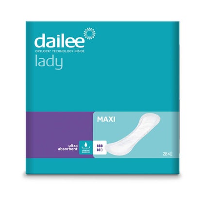 Dailee Lady maxi Einlagen 28 St online kaufen | DocMorris