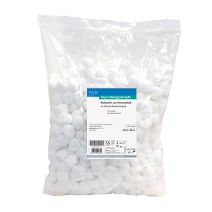 Höga-schlinggazetupfer Gr.3 Pflaume unst 500 St online kaufen | DocMorris
