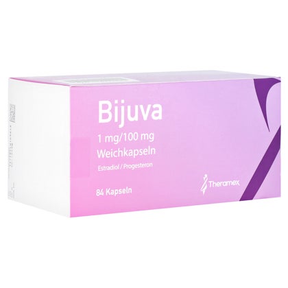 Bijuva 1 Mg/100 mg Weichkapseln 84 St mit E-Rezept kaufen | DocMorris