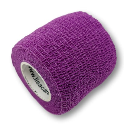 LisaCare selbstklebender Verband - Lila - 5cm x 4,5cm 1 St online ...