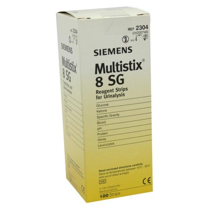 Multistix 8 SG Teststreifen 100 St online kaufen | DocMorris
