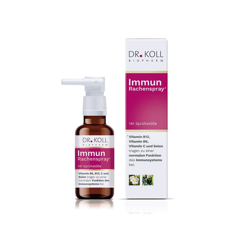 Immun Rachenspray Dr.Koll Gemmo Komplex Vitamin B6 & B12 20 ml online ...
