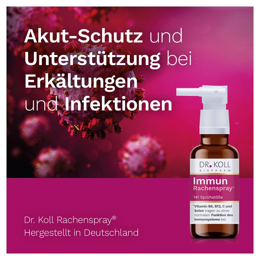 Immun Rachenspray Dr.Koll Gemmo Komplex Vitamin B6 & B12 20 ml online ...