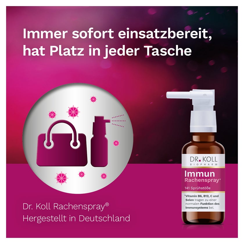 Immun Rachenspray Dr.Koll Gemmo Komplex Vitamin B6 & B12 20 ml online ...