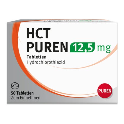 HCT Puren 12,5 mg Tabletten 50 St mit E-Rezept kaufen | DocMorris