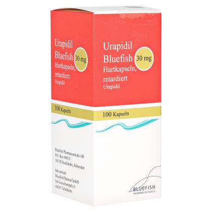 URAPIDIL Bluefish 30 mg Hartkapseln retadiert 100 St mit E-Rezept ...