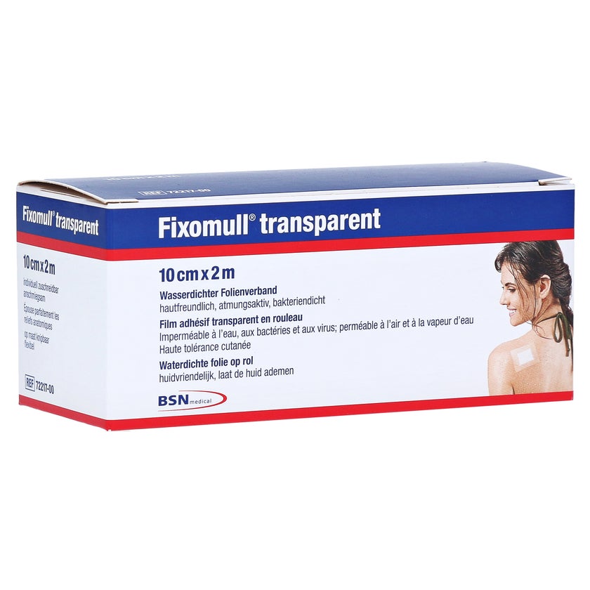 Fixomull transparent 10 cm x 2 m, 1 Stück 1 St online kaufen | DocMorris