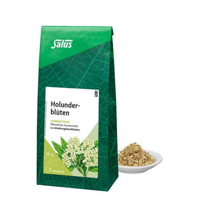 Holunderblüten Arzneitee Sambuci flos Sa 50 g online kaufen | DocMorris