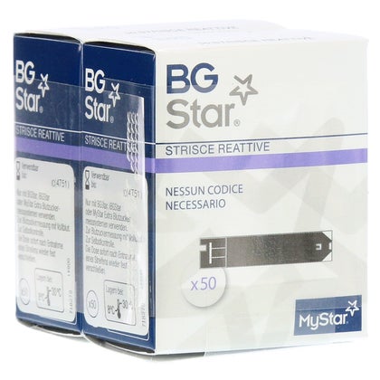 Bgstar Teststreifen 100 St online kaufen | DocMorris