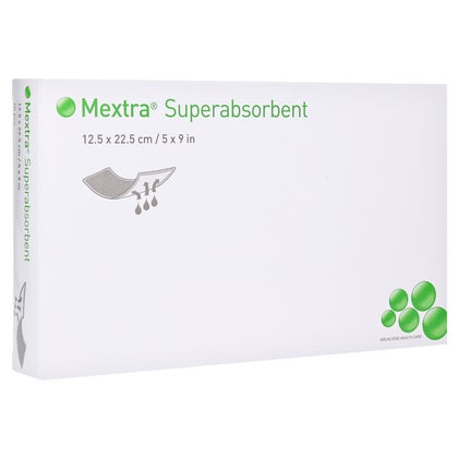 Mextra Superabsorbent Verband 12,5x22,5 10 St online kaufen | DocMorris
