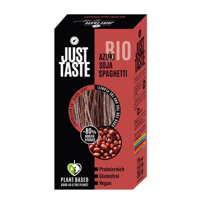Just Taste - Bio Azuki Soja Spaghetti 250 g online kaufen | DocMorris