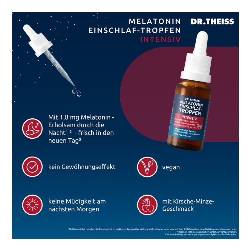 Dr. Theiss Melatonin Einschlaf-Tropfen Intensiv 20 ml online kaufen ...