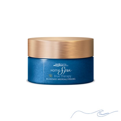 medipharma cosmetics Home Spa Blue Therapy Meersalz-Peeling 250 g ...