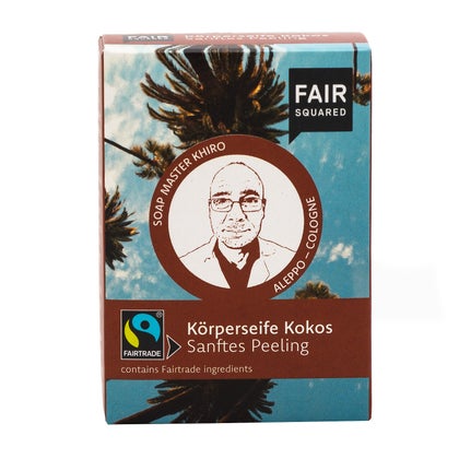 FAIR SQUARED Coconut Body Soap Peeling 1 x 80 g online kaufen | DocMorris