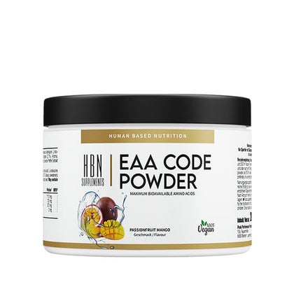 HBN Supplements - EAA Code Powder - Passionfruit Mango 280 g online kaufen | DocMorris